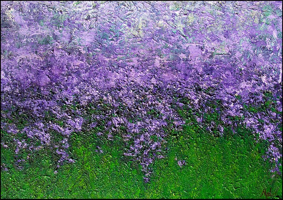 Madi Adams, Madi Adams Painter, Abstract Landscape, Palette knife ...