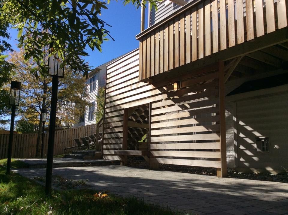 Private Deck and Patio