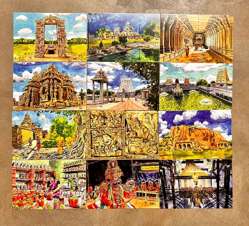 Buy premium postcards from India. Shipping across the Globe.