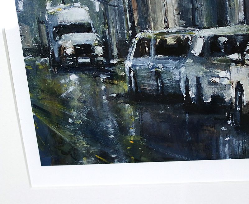 Port Talbot Steelworks Oil Painting Limited Edition Print