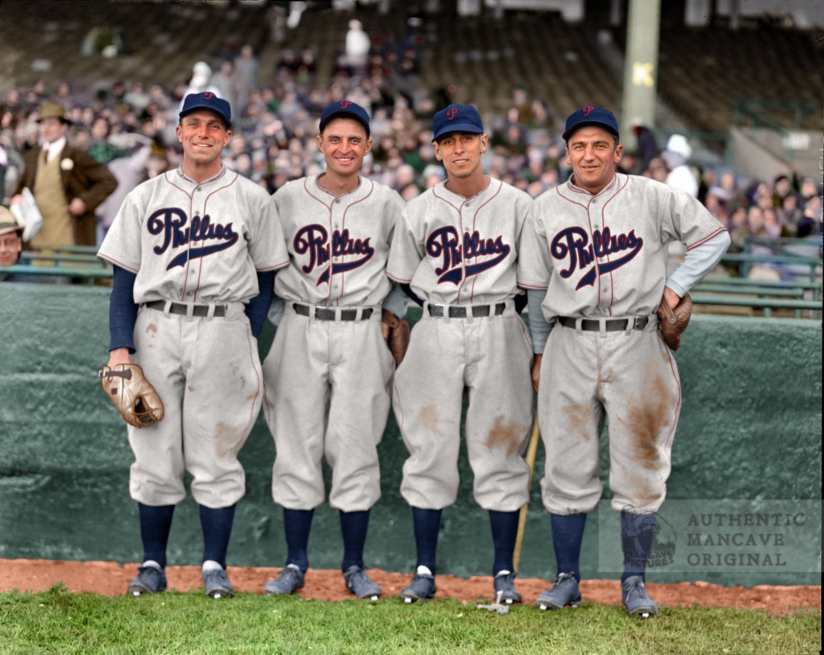 Philadelphia Phillies Infield (1936)